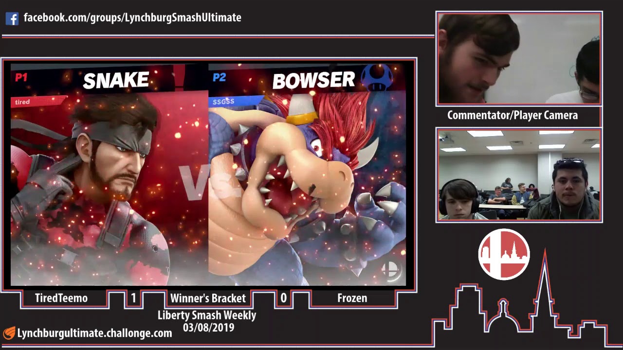 LSW - TiredTeemo (Snake) vs. Frozen (Bowser) - WR3 - Ult Singles (3/8 ...