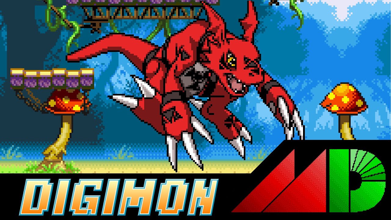Digimon Battle Spirit - Guilmon's Stage [SEGA Genesis/Mega Drive 16-Bit ...