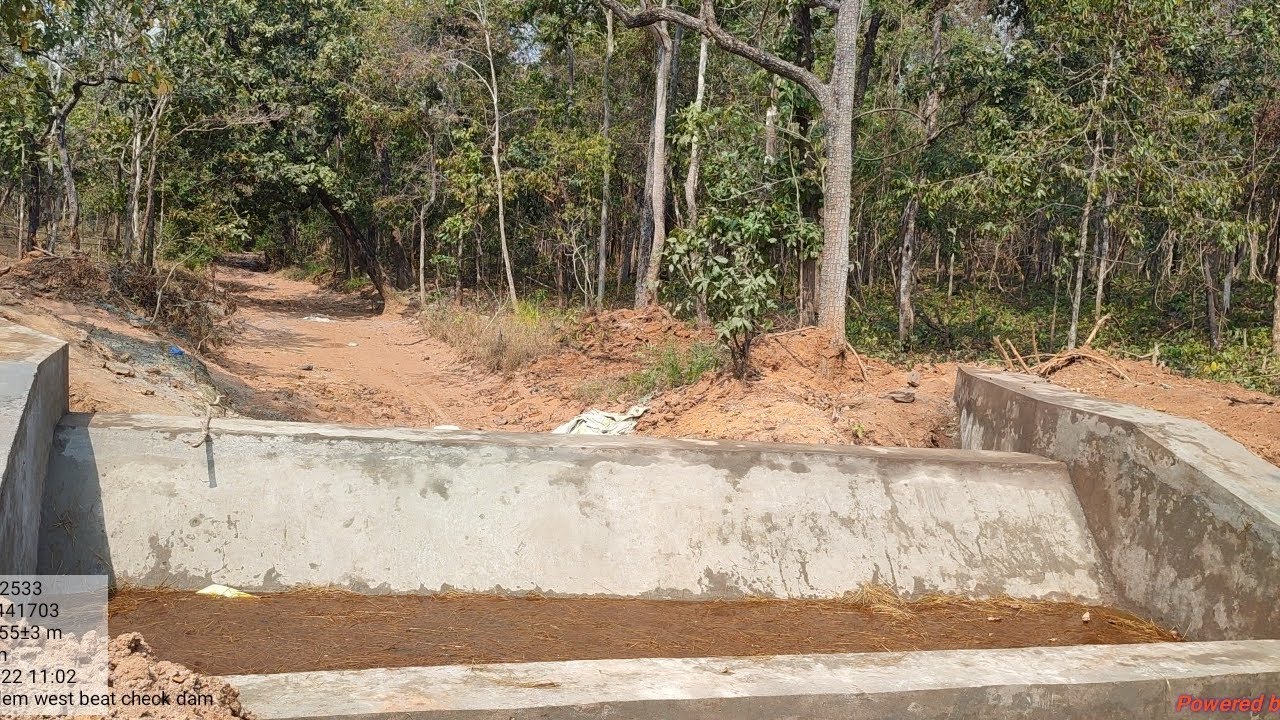 check dam construction | check dam design@saanvithainfra ...