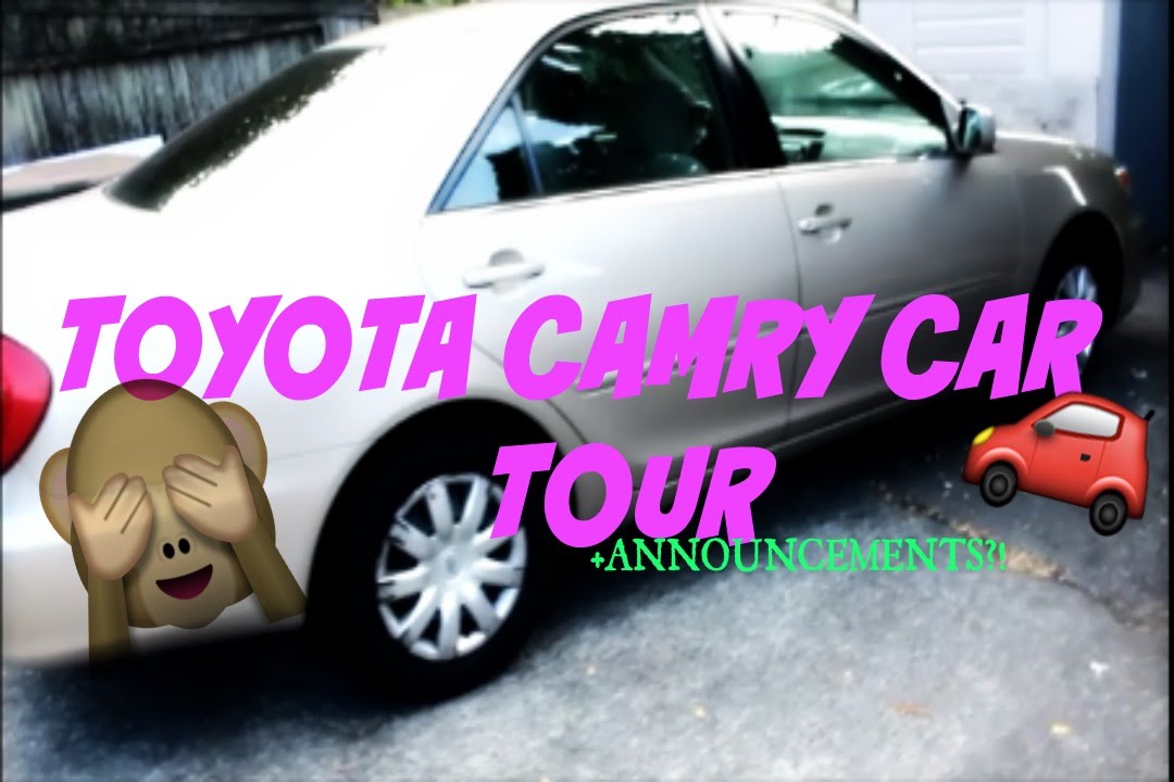 CAR TOUR | WHAT'S IN MY CAR! (announcements) - YouTube