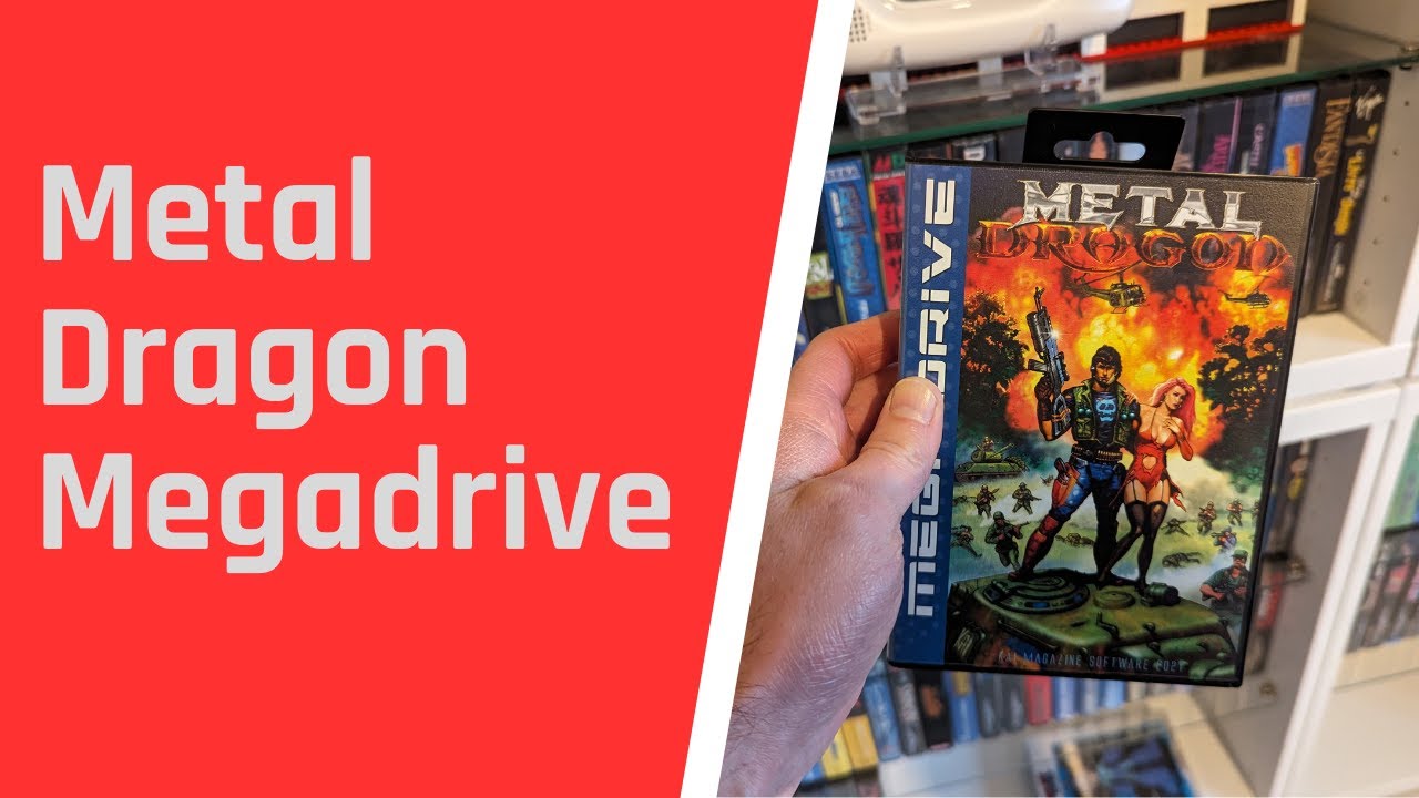Metal Dragon sur sega Megadrive - YouTube