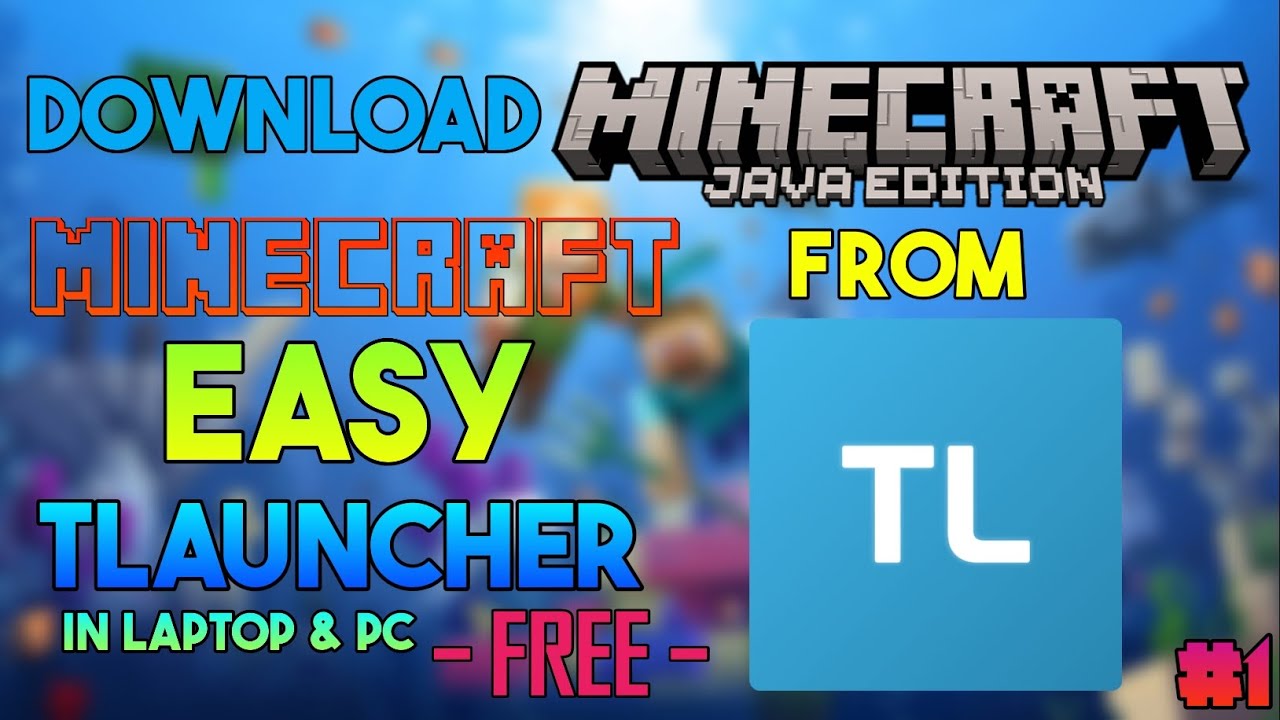 Download Minecraft From Tlauncher | Easy & Free | LOP Videos | #1 - YouTube