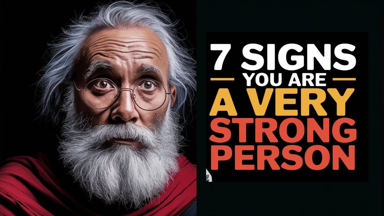 7 Signs You Are a Very Strong Person | Stoic Philosophy - YouTube