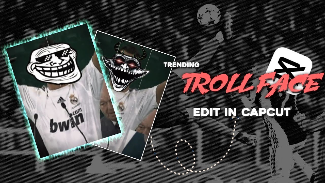 How to make troll face edit in capcut | full tutorial - YouTube