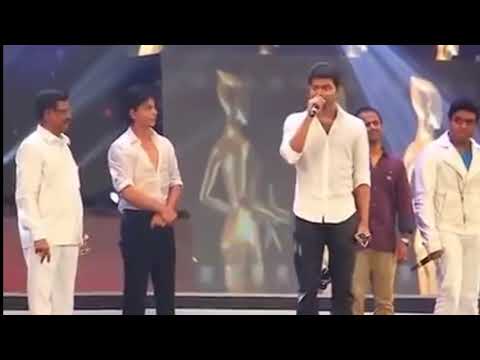 Shahrukh Khan And Thalapathy Vijay Latest dance performance 2017