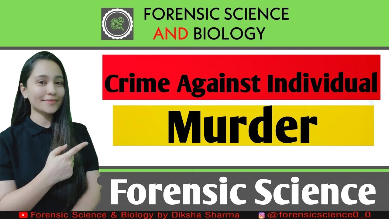 Crime Against Individual || Murder || Indian Penal Code - YouTube