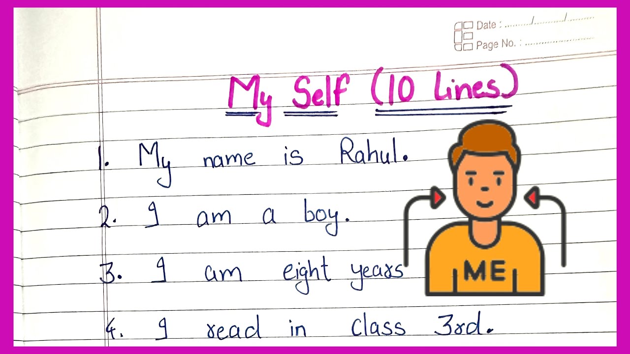 Myself essay in English | 10 lines of myself in English | myself essay ...