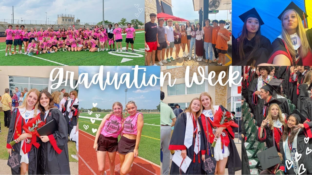 grad week vlog!!! (powderpuff, school, grad, project grad) - YouTube