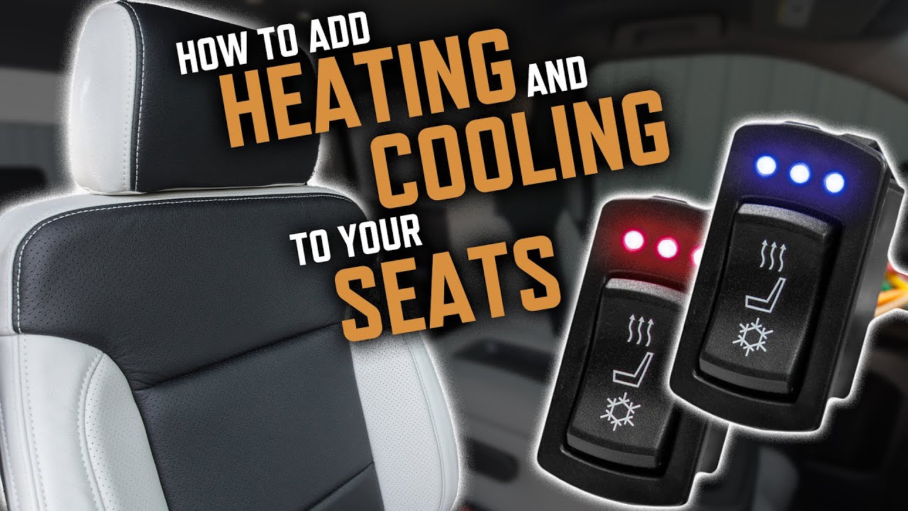 Installing Heating and Cooling Seat Ventilation Units - LeatherSeats ...