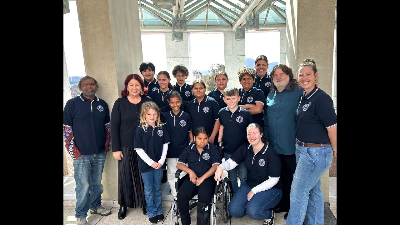 Mt Magnet District High School comes to Parliament House! - YouTube