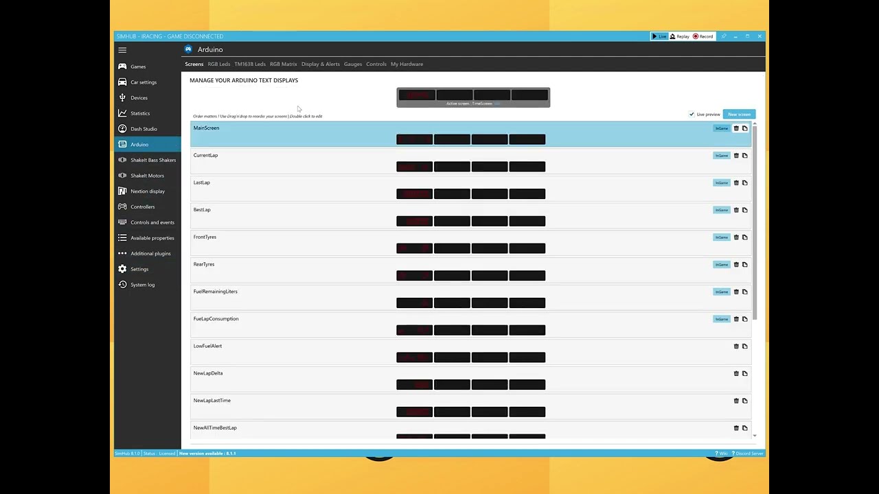 How To Disable Simhub Arduino Scan Feature Youtube