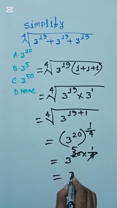 Nice Simplifying Math - YouTube