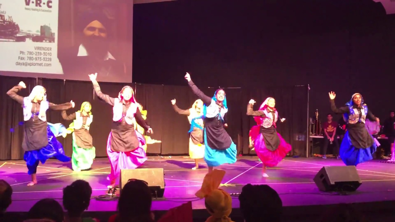 Simreet Bhangra Performance- PHF inter-academy competition 2018 - YouTube