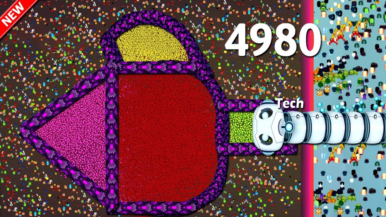 OMG! King Snek-Bot Snake🐍Collecting The Most Epic Satisfying Crazy ...