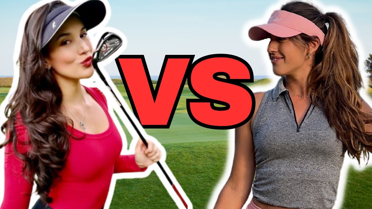 9 HOLE MATCH | Fit Golfer Girl VS Sabrina Andolpho - YouTube