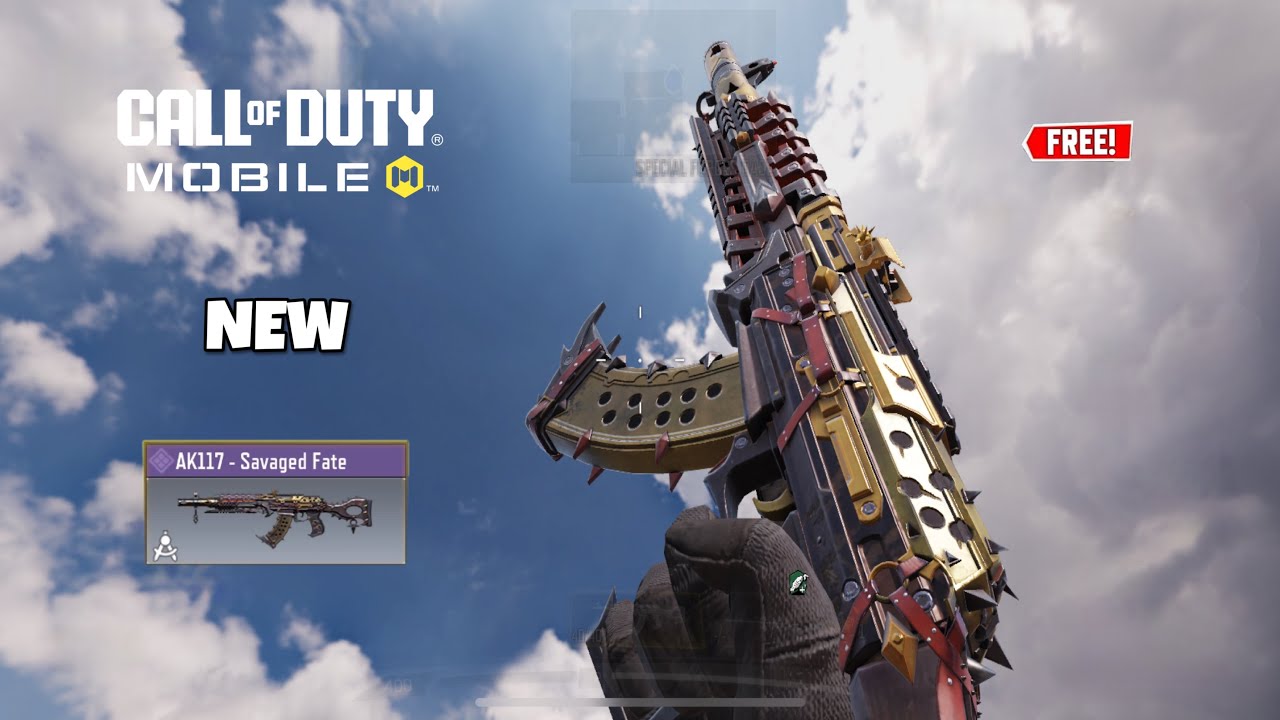 *NEW* FREE AK117 - Savaged Fate Gameplay on COD Mobile!!! - Hop To It ...