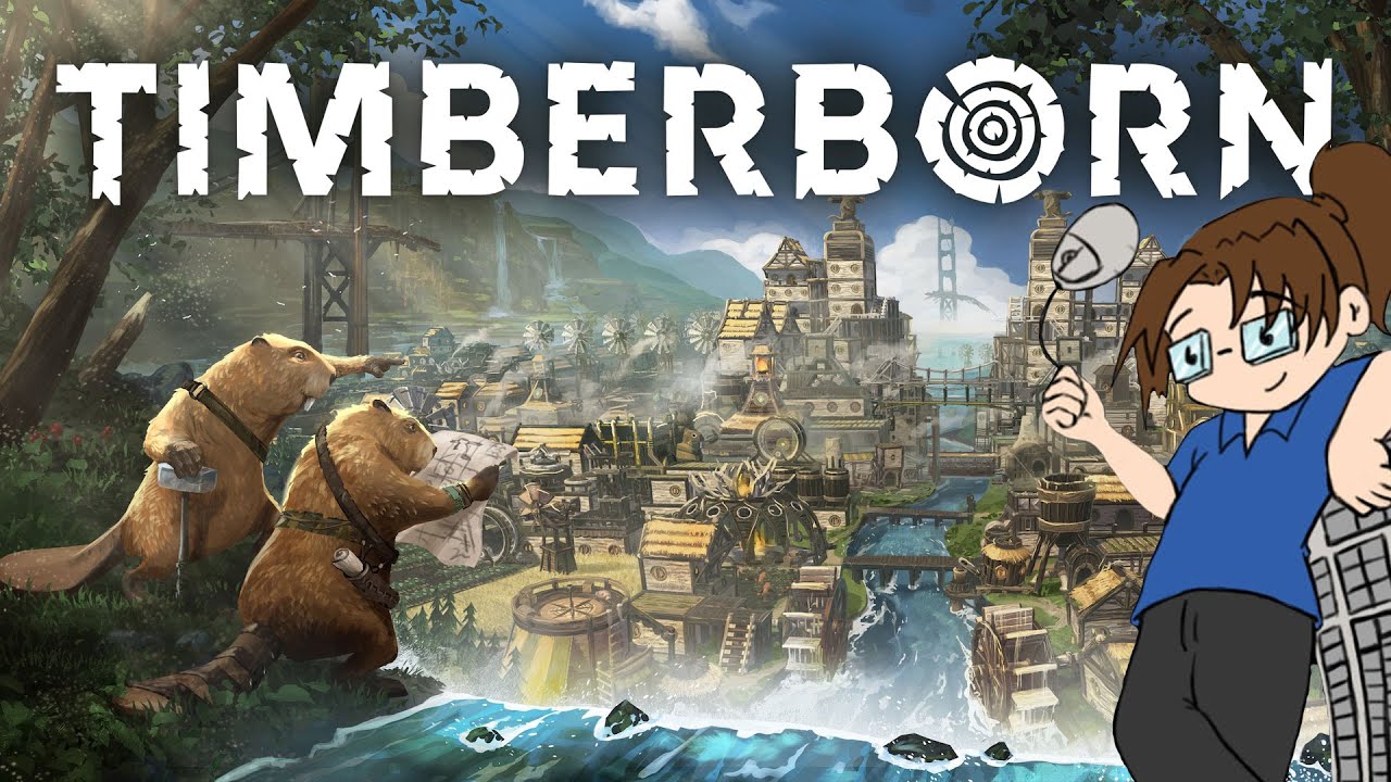 Timberborn - A City-Building Game...with Beavers? - Ep 3 - YouTube