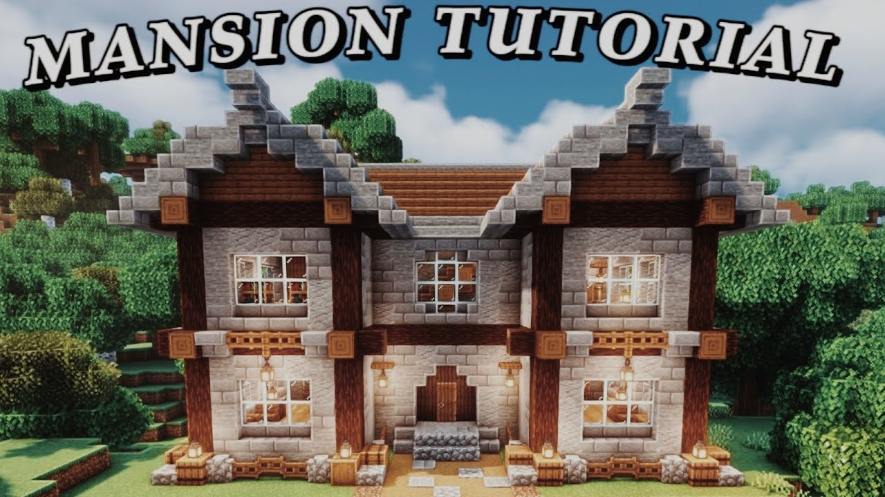 Build The BEST Minecraft Mansion In 5 Easy Steps - YouTube