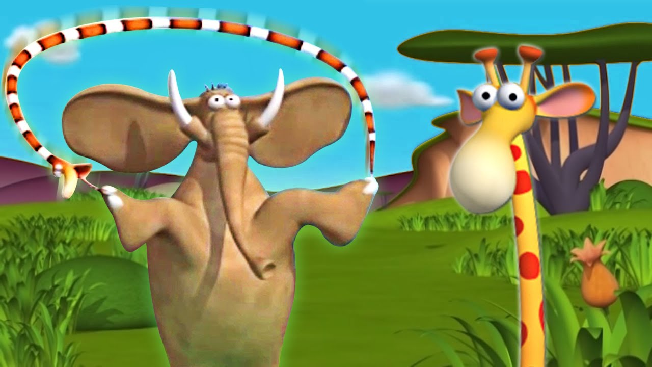 Gazoon | Jungle Aerobics | Wild Animals Stories | Funny Animal Cartoon ...