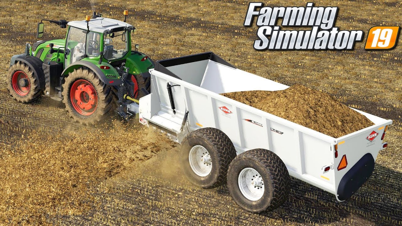 Rozrzucanie obornika - Farming Simulator 19 | #50 - YouTube