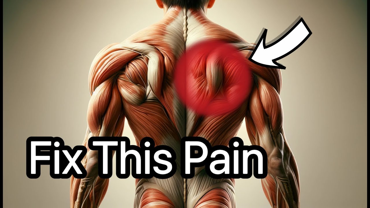 Fix Upper Back Pain/ Get Rid of Rhomboid Pain - YouTube