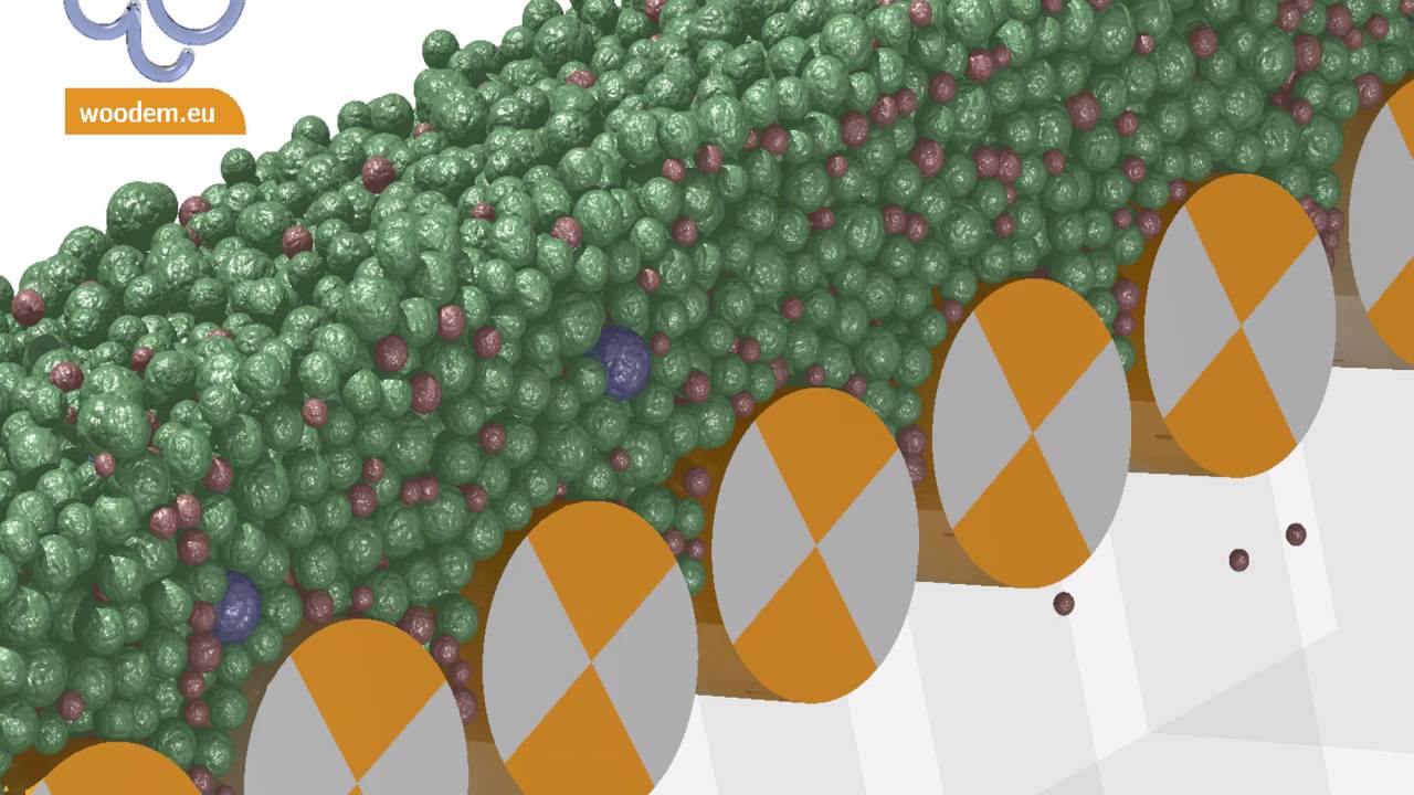 Roller screen - detail of movement on gaps - YouTube