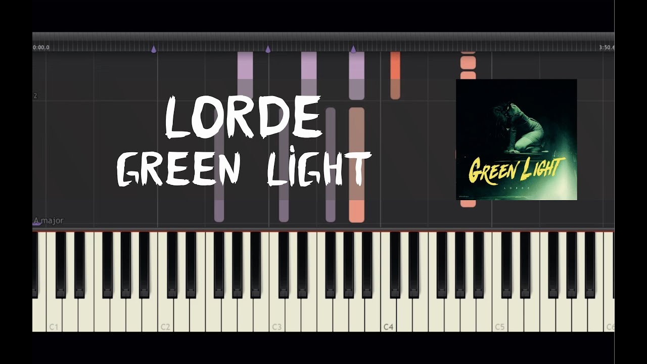 Lorde - Green Light - Piano Tutorial by Amadeus (Synthesia) - YouTube