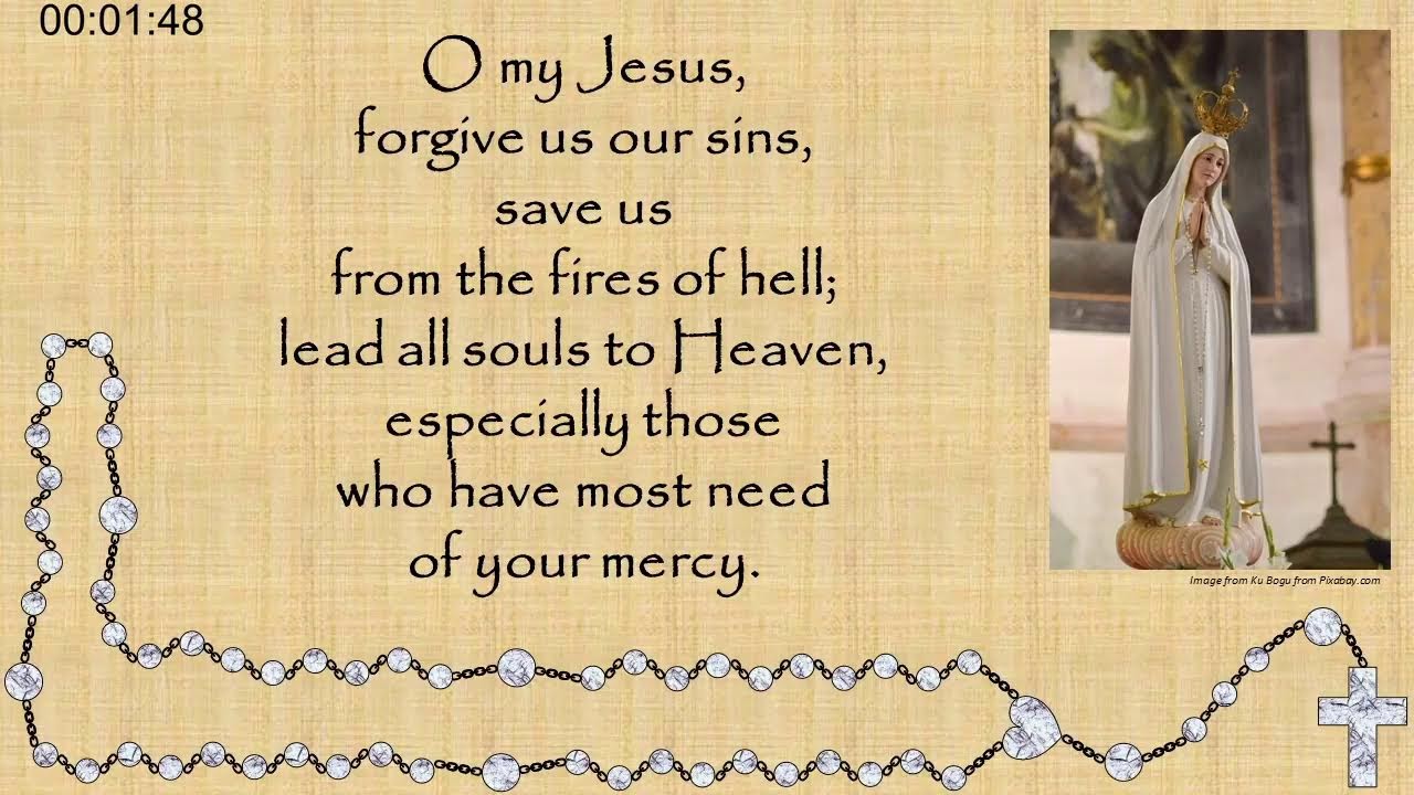 The complete Holy Rosary - Pray for peace! - YouTube