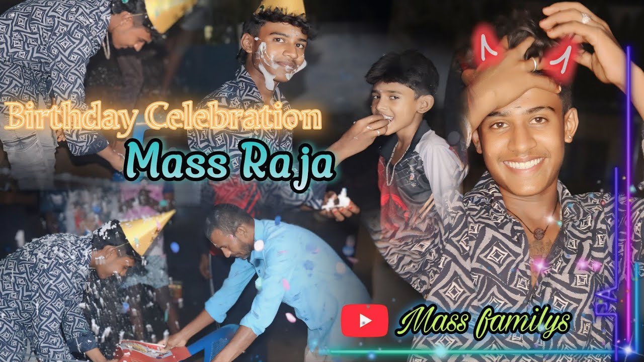 ️Mass Raja Birthday Mass Celebration 🎉👑...‎@Massfamilys #trending# ...
