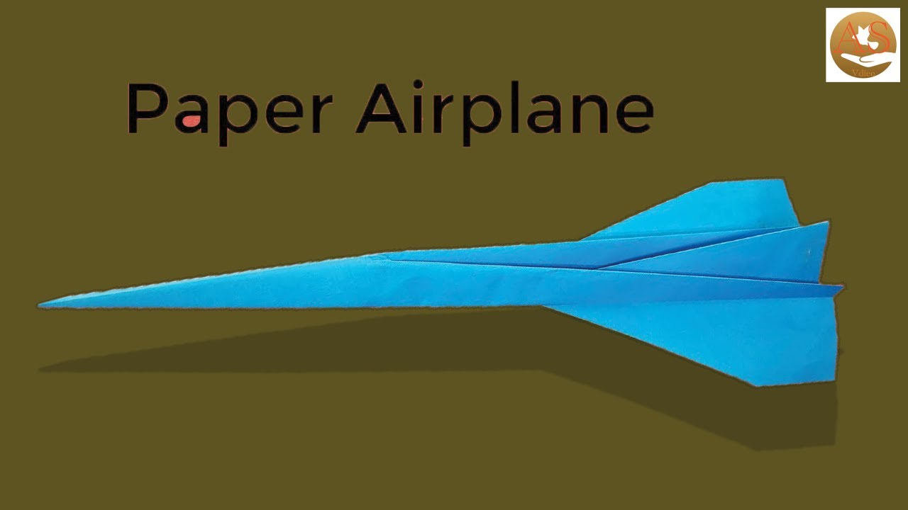 How To Make Paper Airplanes Concord - YouTube