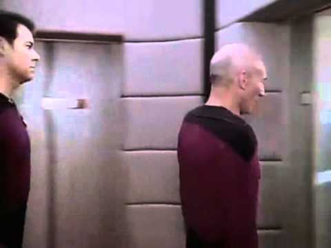 Star Trek TNG funny Captain Picard blooper - YouTube