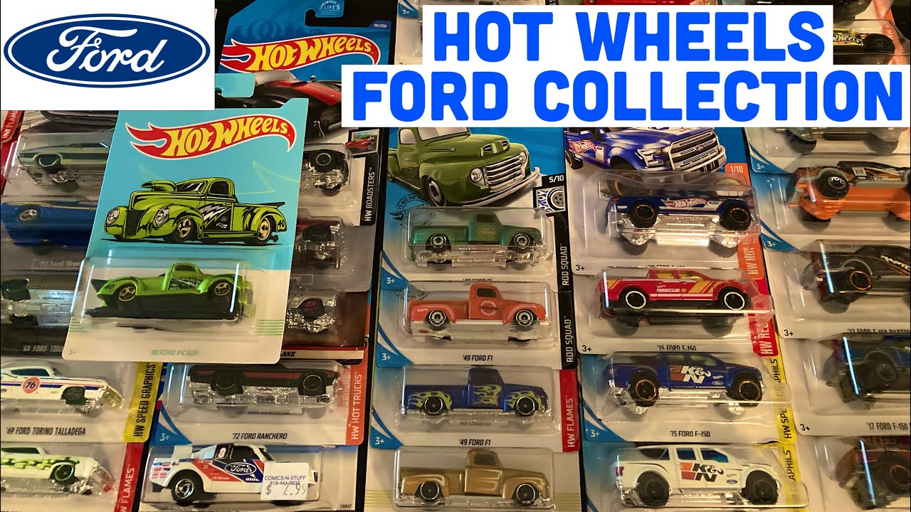 Hot Wheels Ford Collection | Cars & Trucks - YouTube