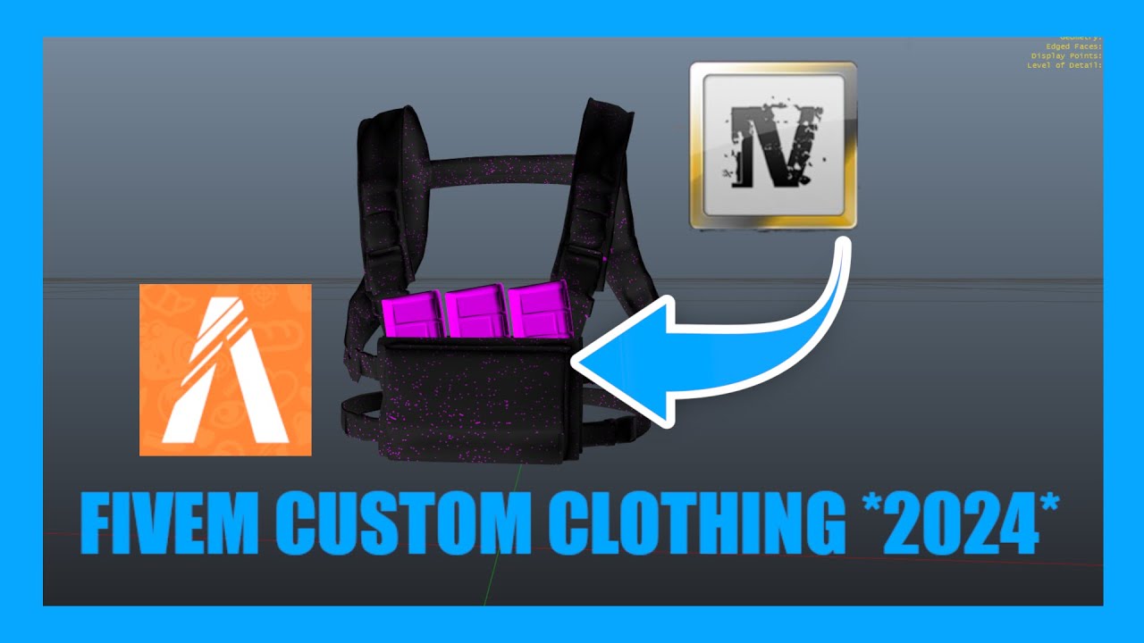 How to make custom Fivem Clothing using Open IV in under 5 minutes ...