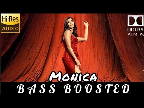 Monica BASS BOOSTED | Coolie | Superstar Rajinikanth, @AnirudhOfficial