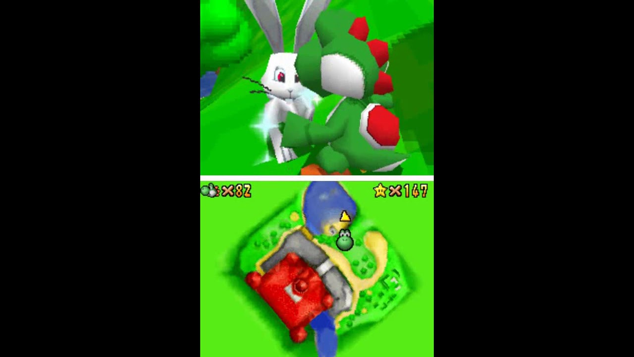 Super Mario 64 DS Walkthrough - Part 26 - Glowing Rabbits - YouTube