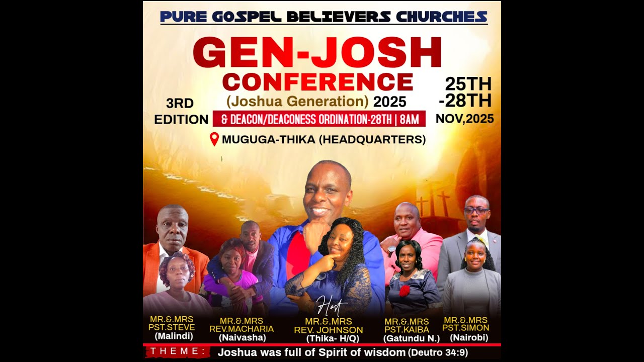 GEN-JOSH CONFERENCE | DAY 2 | SESSION 1 - YouTube