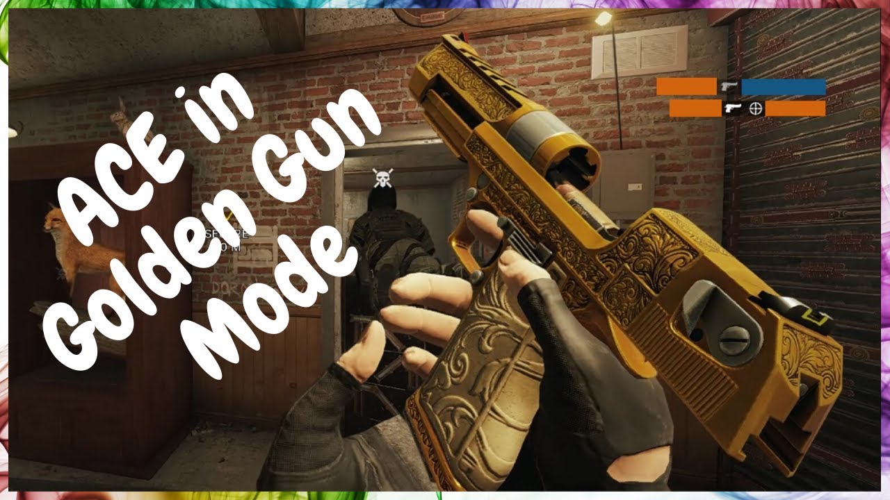 The Golden Gun - Ace - Rainbow Six Siege ( Arcade Mode ) - YouTube