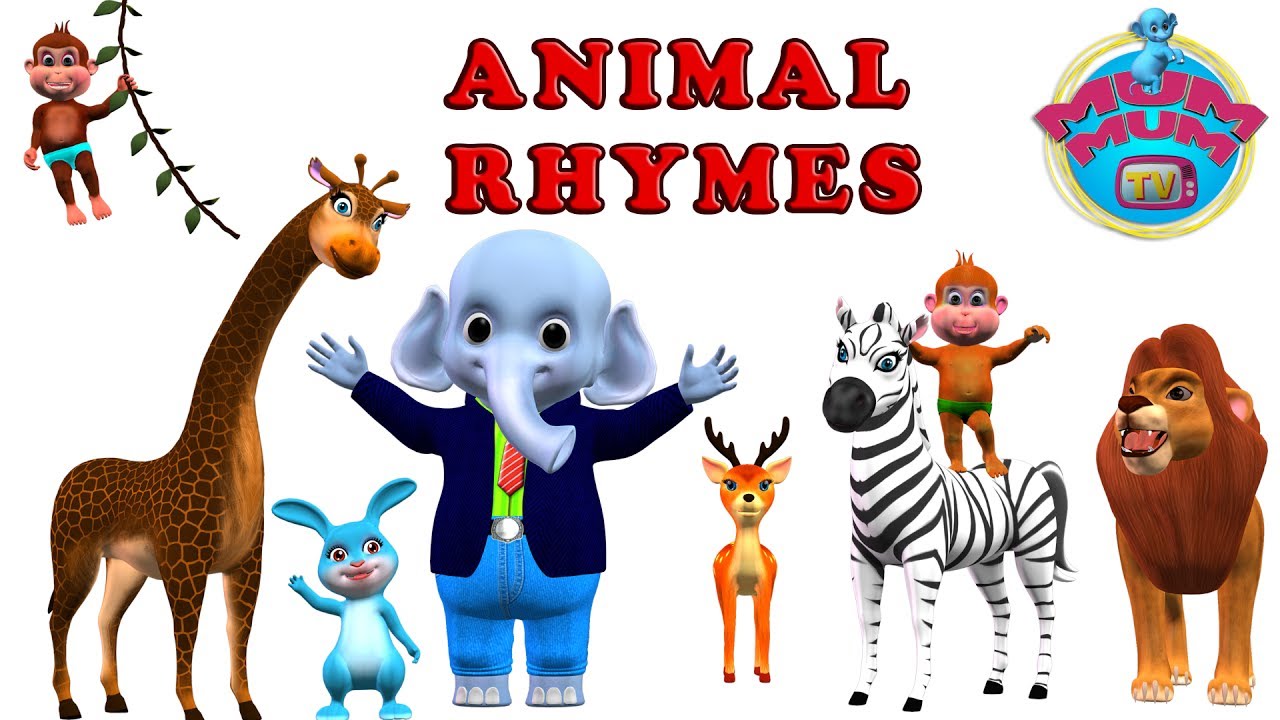 Animal Songs Collection | Animal Nursery Rhymes Songs for kids ...