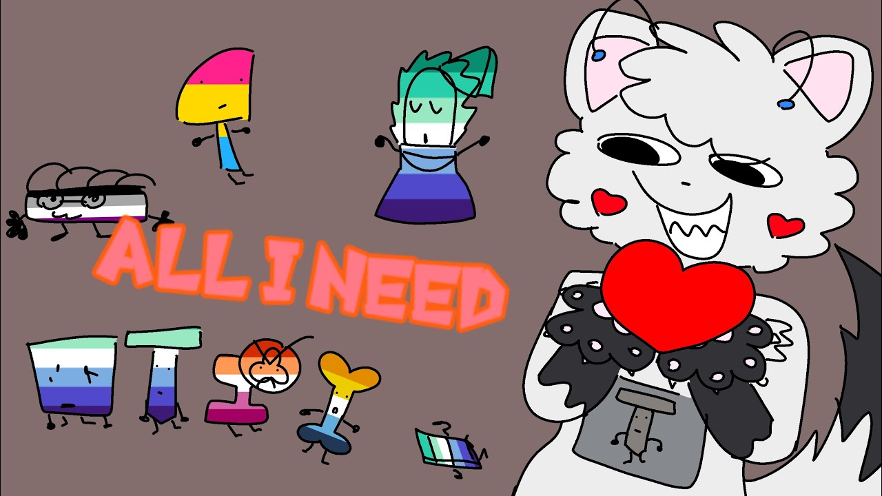 All I need (flipaclip + alight motion test) - YouTube