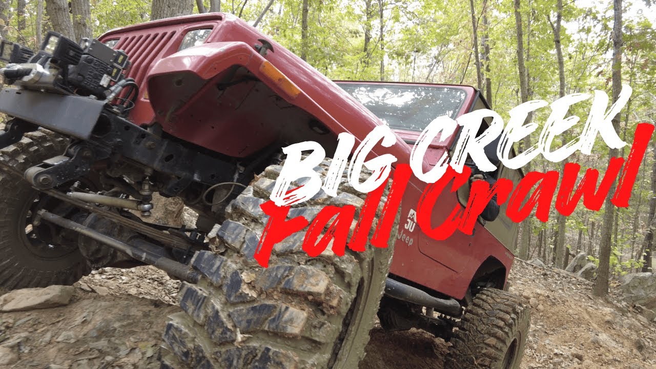 Big Creek Fall Crawl in the Uwharrie National Forest - YouTube