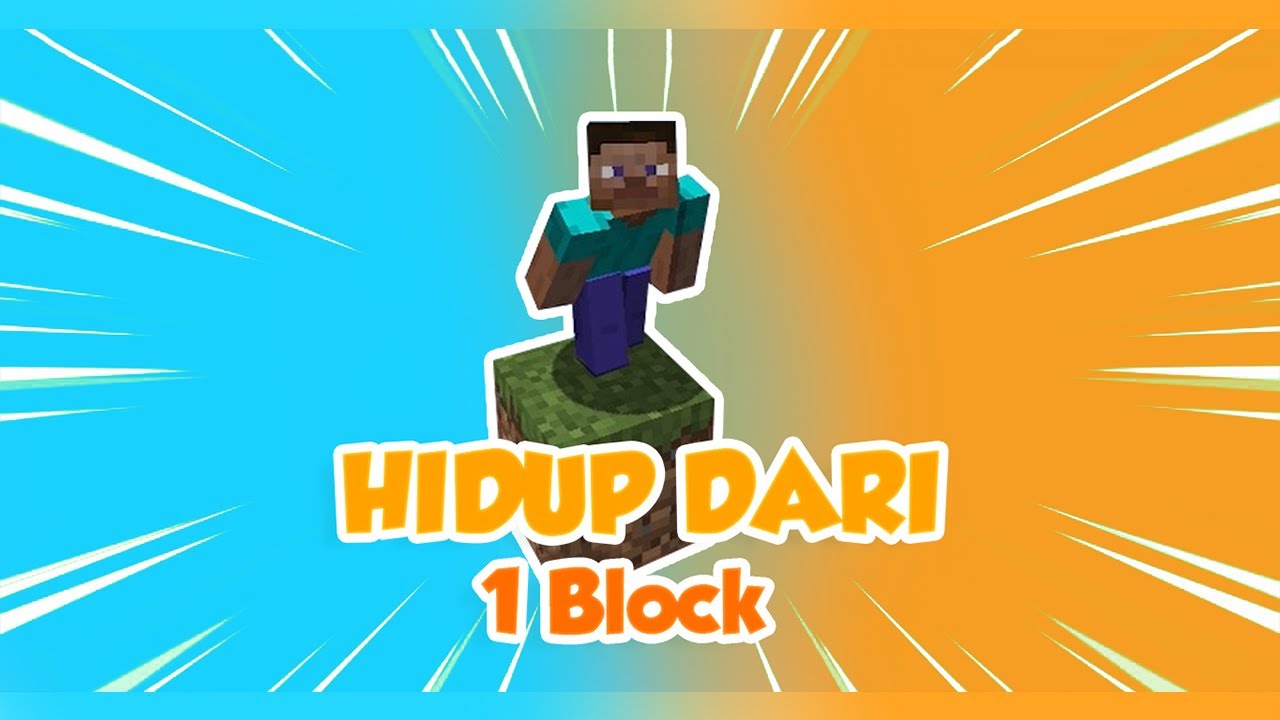 MAIN GAME KOTAK KOTAK ! || MINECRAFT ONEBLOCK #1 - YouTube
