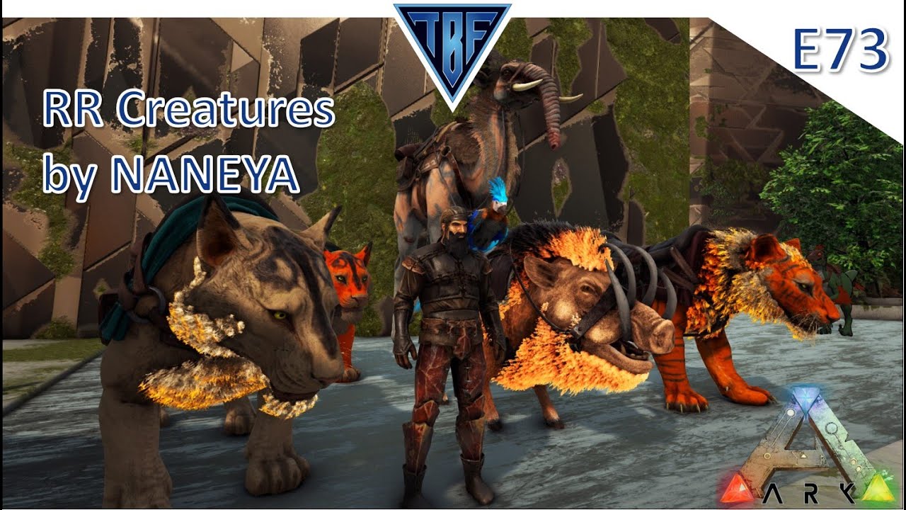 RR Dinos by NANEYA are amazing! Ark Survival Evolved Modded Story ...