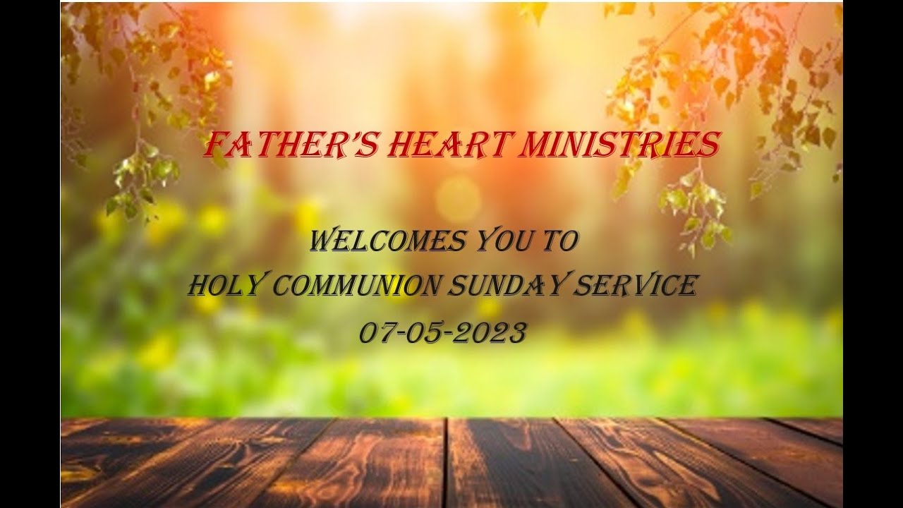 23-04-2023 Father's Heart Ministries Sunday Day Service (Live Stream ...