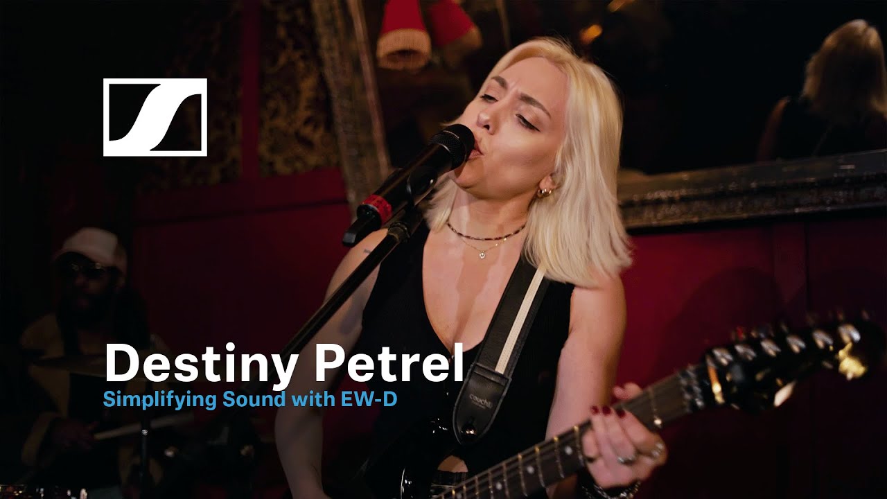 Simplifying Sound with Sennheiser EW-D: Destiny Petrel | Sennheiser - YouTube
