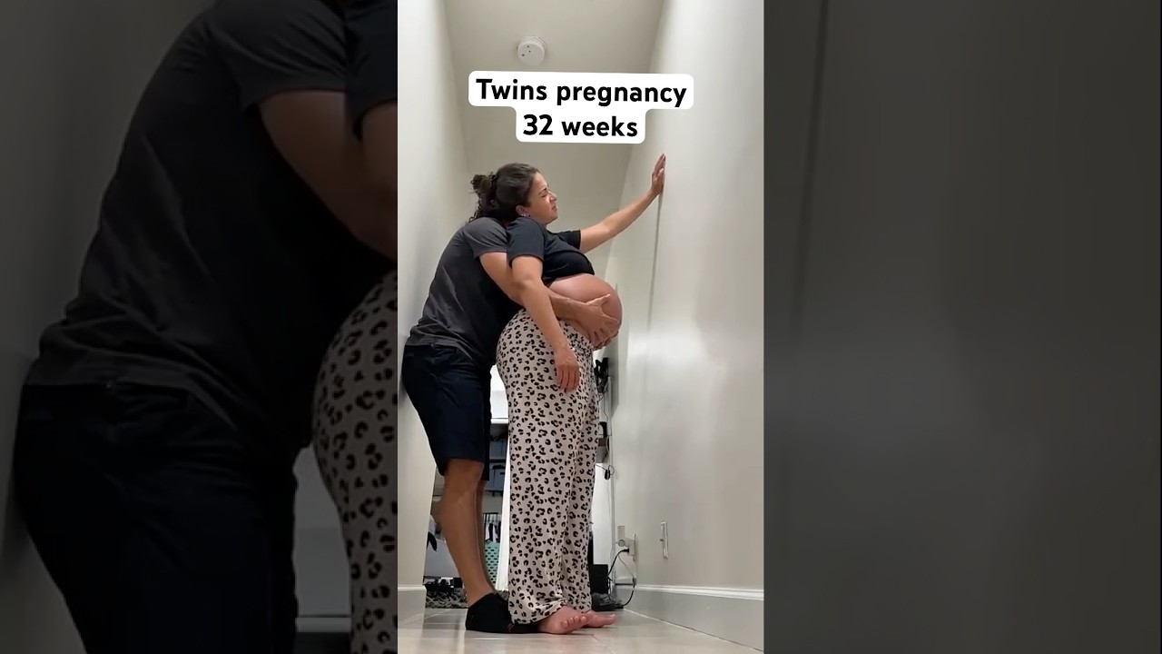 32 weeks twins pregnancy #twins #baby #twinmommy - YouTube