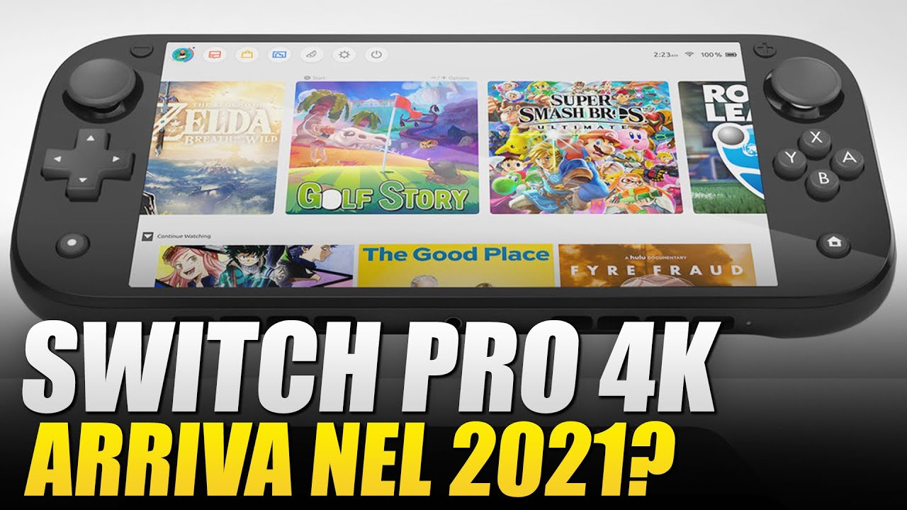 Switch Pro: 4K e schermo OLED entro fine anno? - YouTube