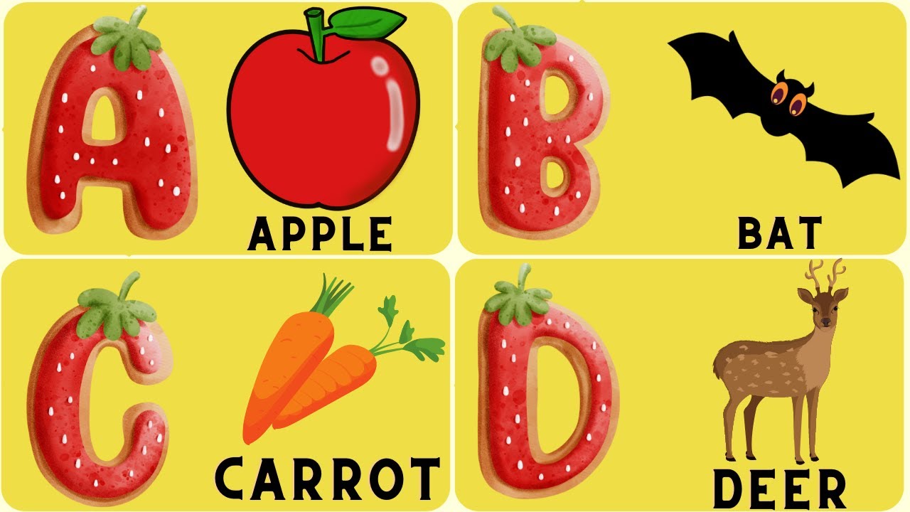 ABC Learning Videos For Kids | Kids A to Z Alphabets Learning | Kids ...