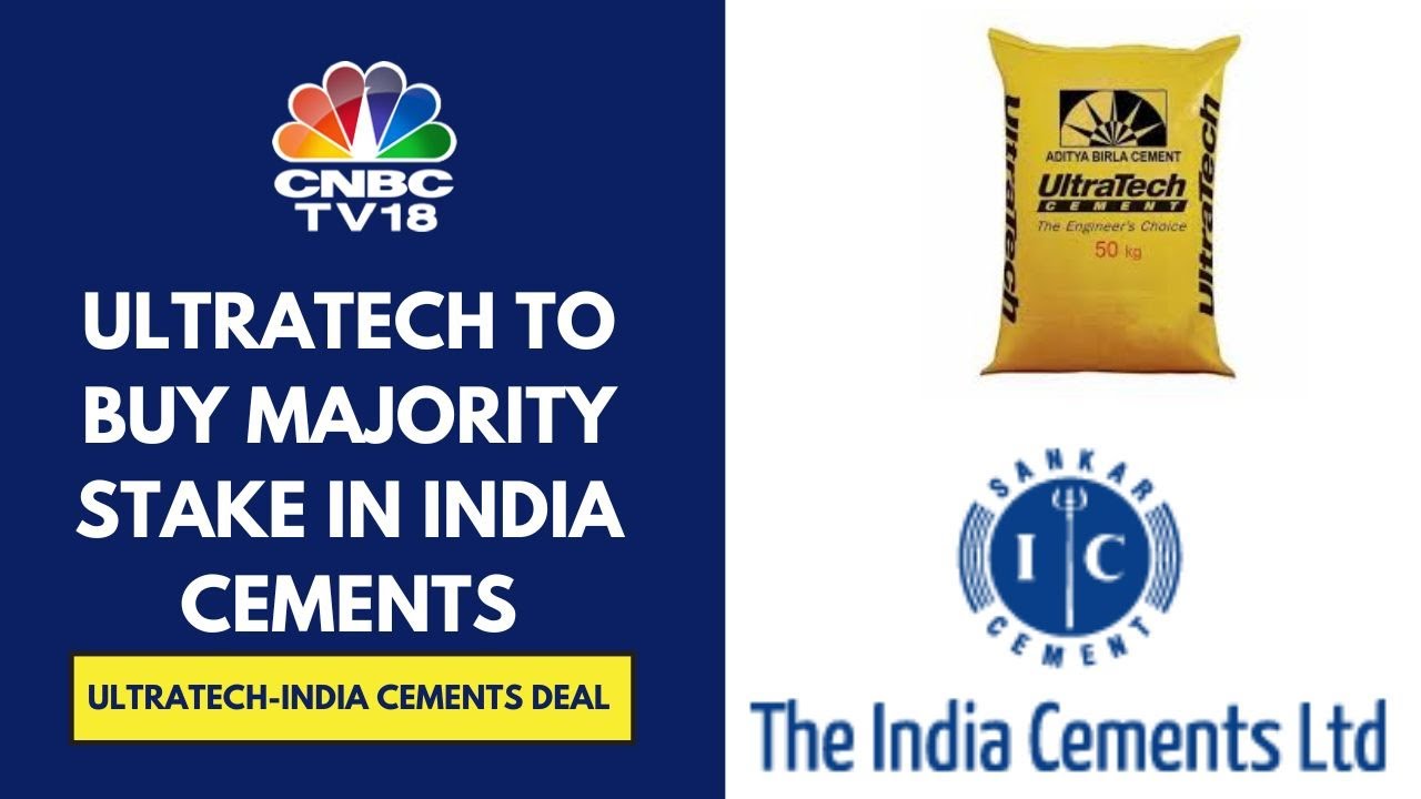 UltraTech Cement To Buy 32.72% Stake In India Cements For ₹3,954 Cr At ...