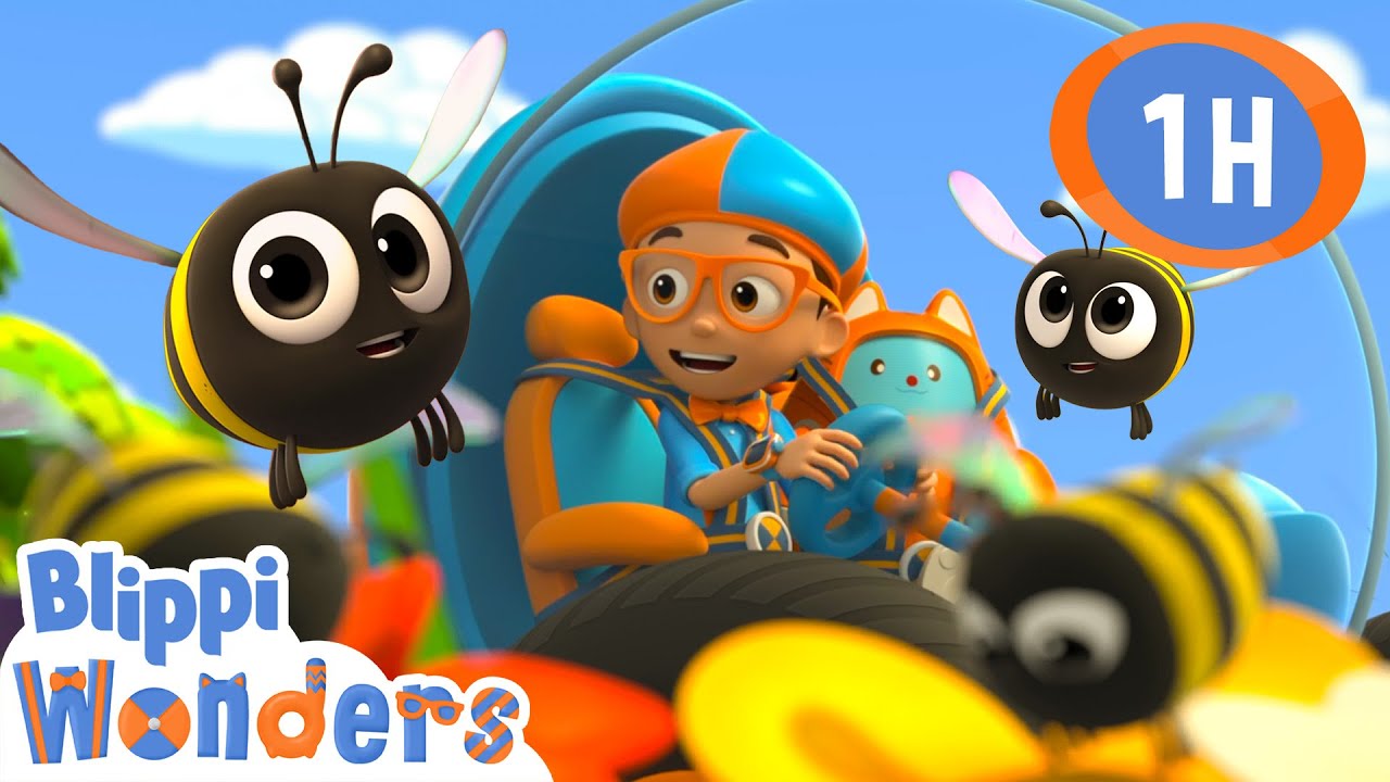Buzzy Honey Bees 🐝 | Blippi Wonders | Best Animal Videos for Kids ...