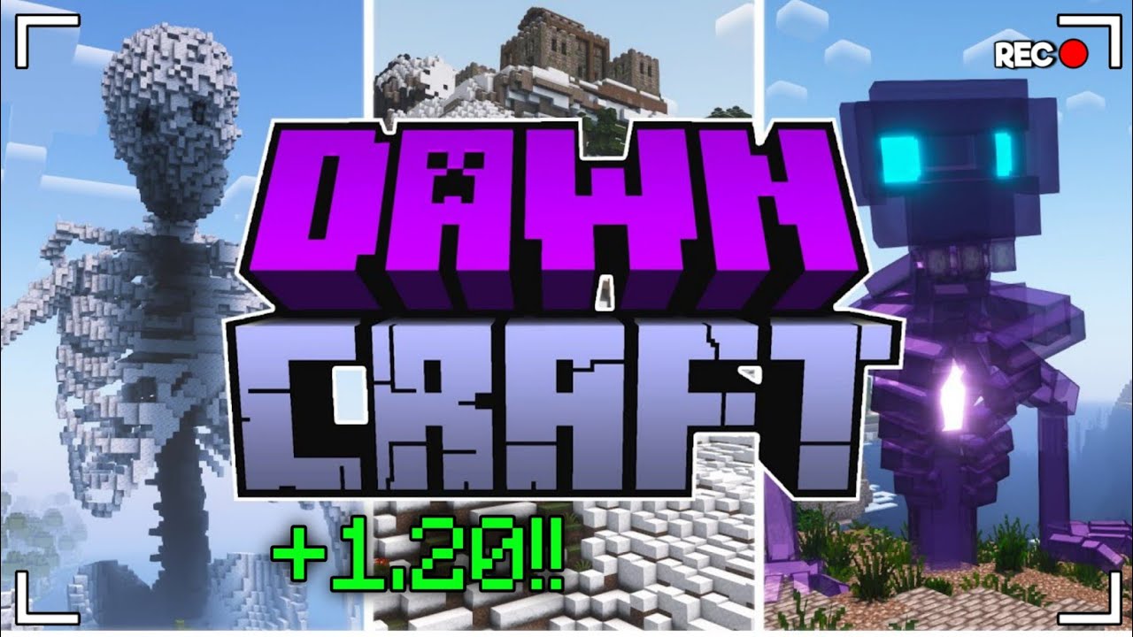 تحميل مود باك Dawn craft نفس تبع اليوتوبرز سبيد لماين كرافت الجوال 1.20 ...